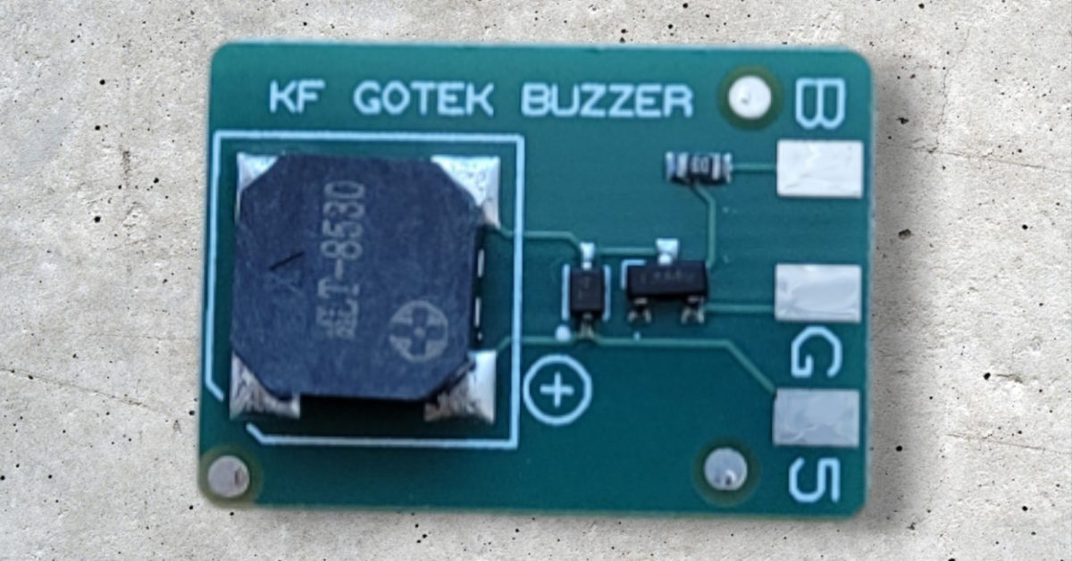 Buzzer pour lecteurs Gotek / Flash Floppy – MicroMiga